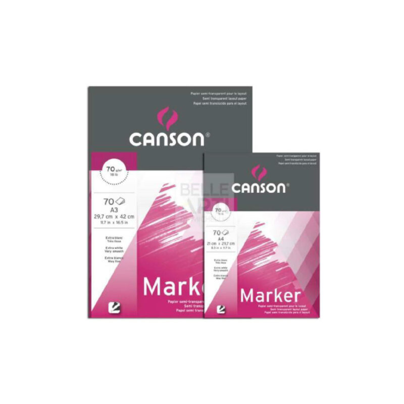 canson Paper Pad For Illustrated Marker Layout 70 g - Art Creative